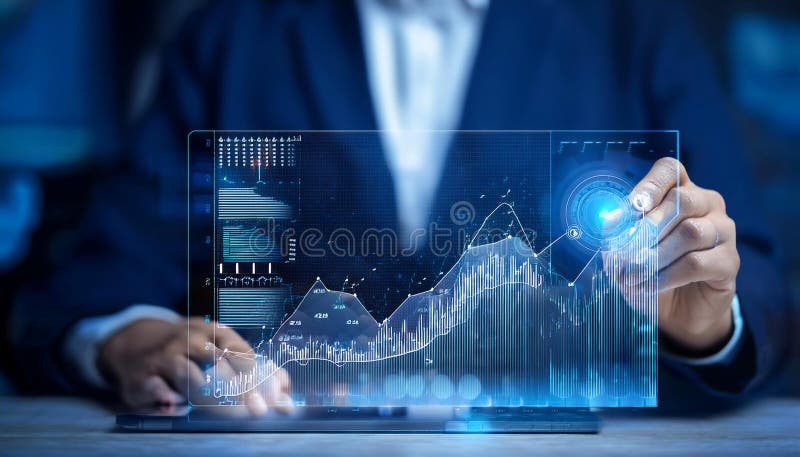 Data Analytics, Featuring Elements Like Charts, Graphs, and Data ...