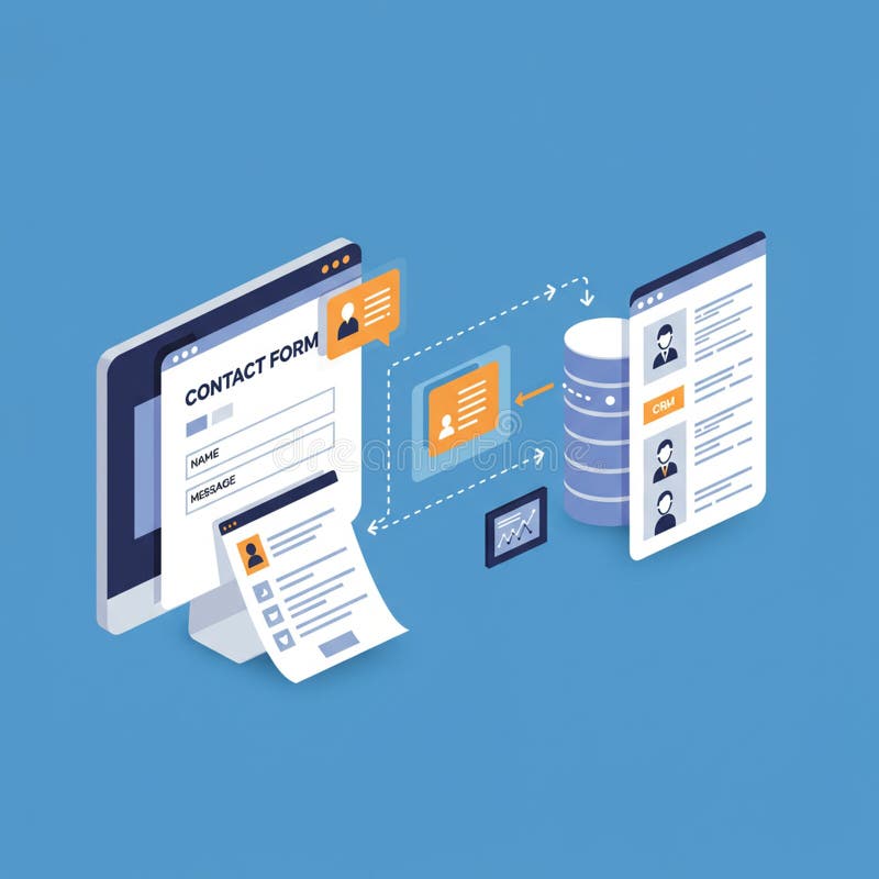 Crm Message Illustration Stock Illustrations – 373 Crm Message ...