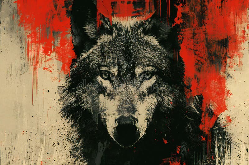 Depicting a the Front of a Wolf Symbol for Logo, High Quality, High ...