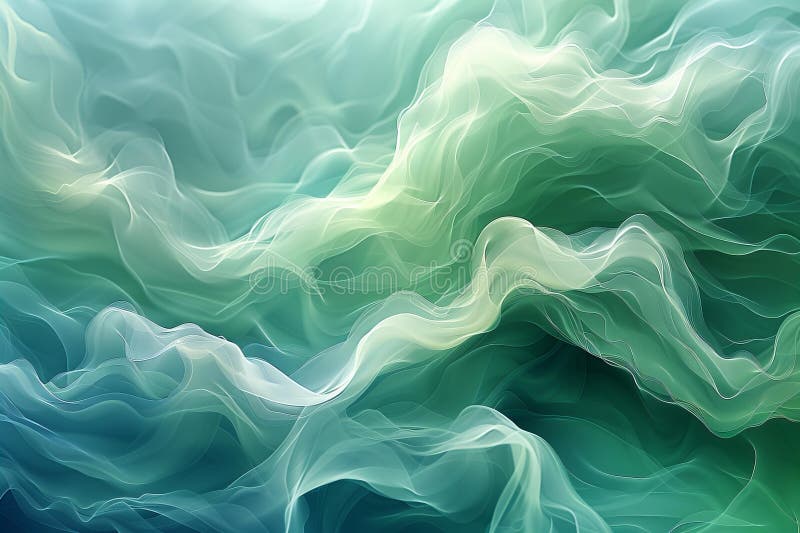 Depicting a Green and Blue Abstract Background Image, High Quality, High Resolution Stock ...
