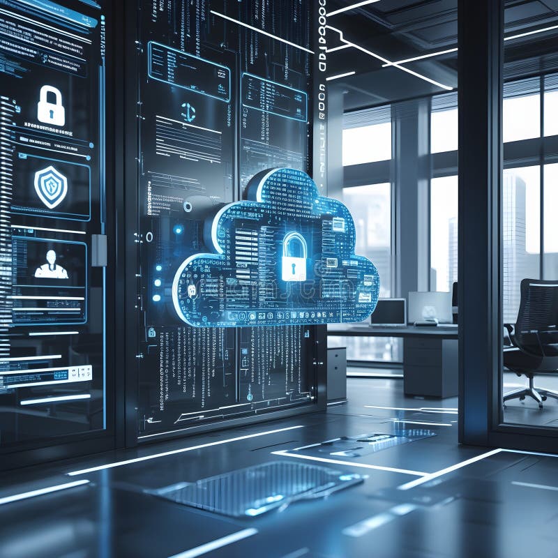 Illustration Depicting Strategies for Safeguarding Data Stored in the ... Illustration Depicting Strategies for Safeguarding Data Stored in the ...