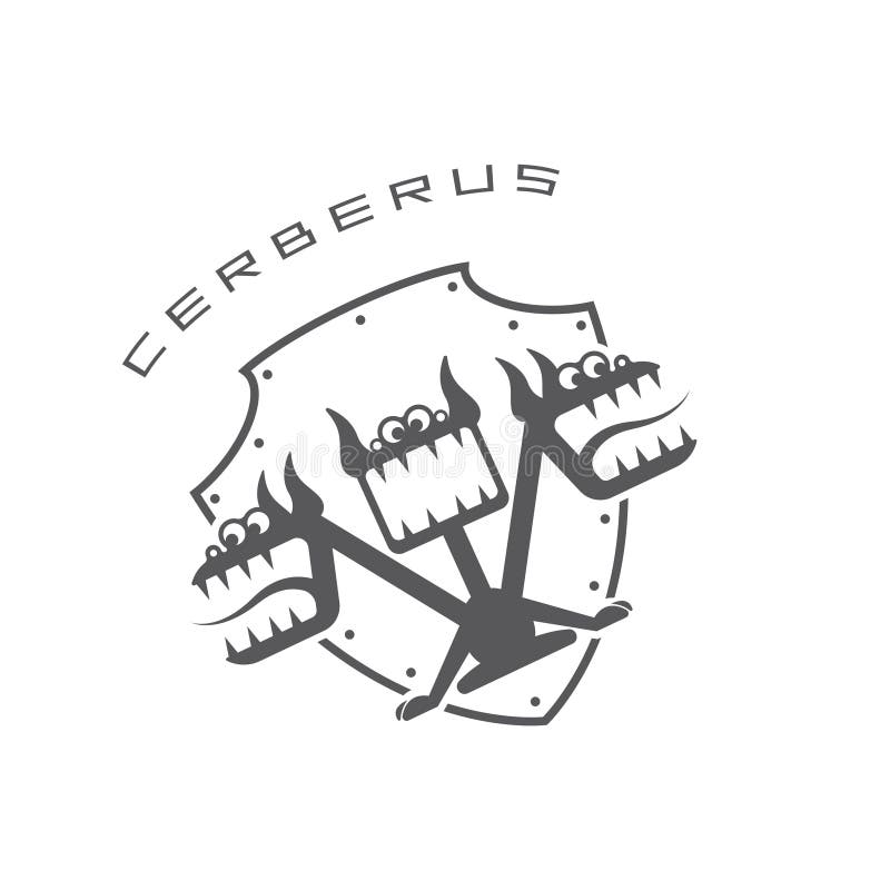 Three Headed Dog Stock Illustrations – 89 Three Headed Dog Stock ...