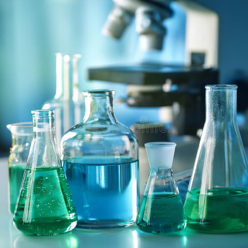 Aacid and Chemical Reactions, Featuring Elements Like a Laboratory ...