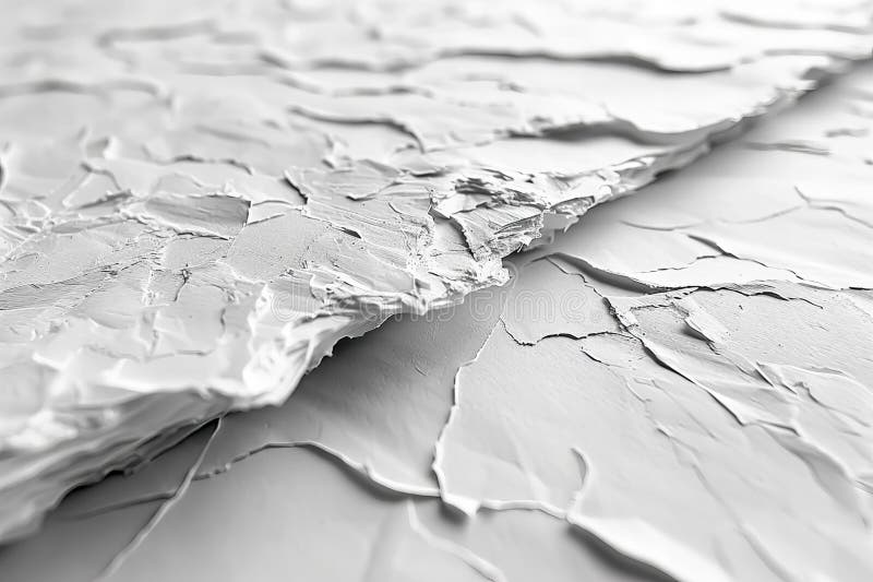 Depicting a White Paper Texture Background, Closeup, White Color, High ...