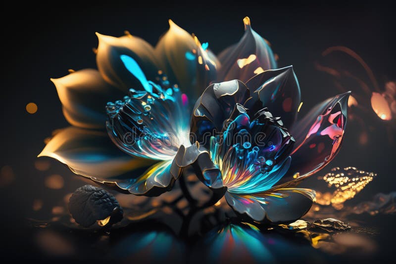 Illustration of Creative Manipulation of the Pearly Objects Stock ...