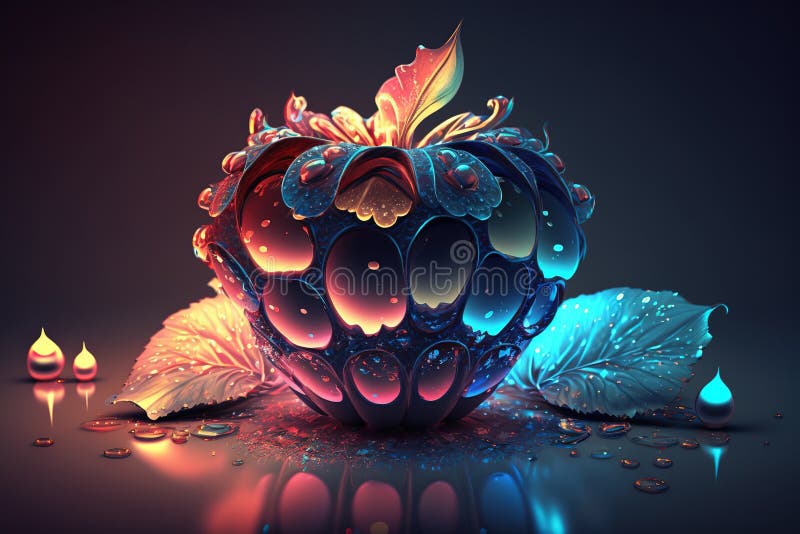 Illustration of Creative Manipulation of the Pearly Objects Stock ...