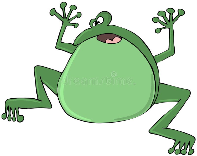 Scared Frog Stock Illustrations – 125 Scared Frog Stock Illustrations ...