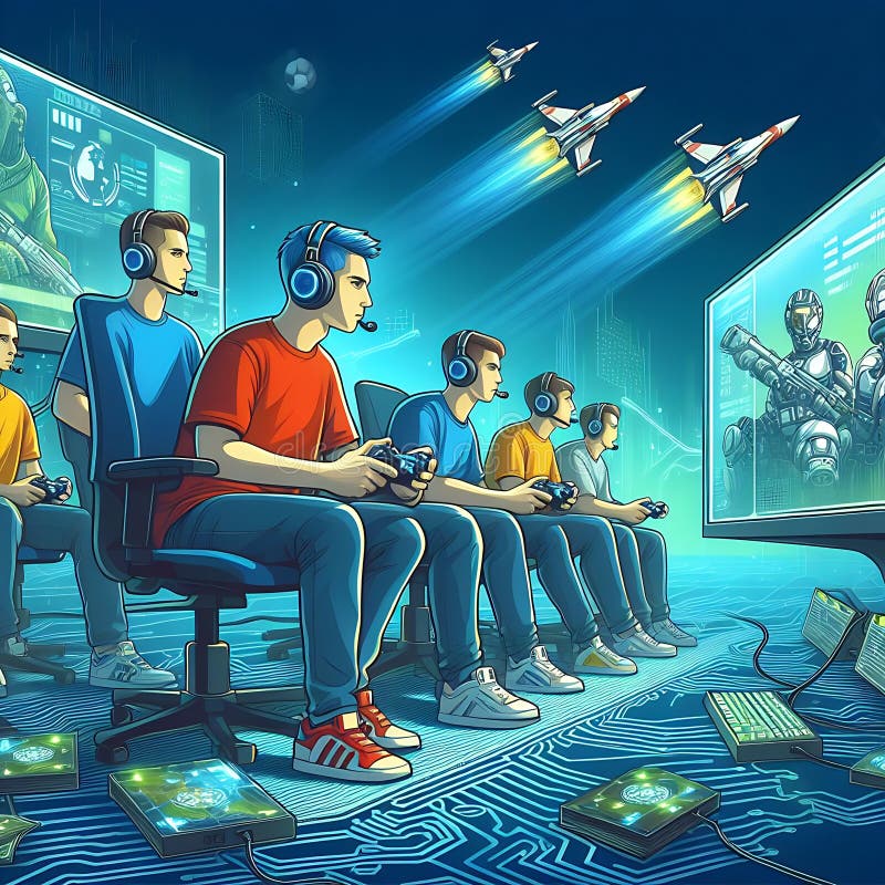 Games of the Future: Space Battles and Super Soldiers Stock ...