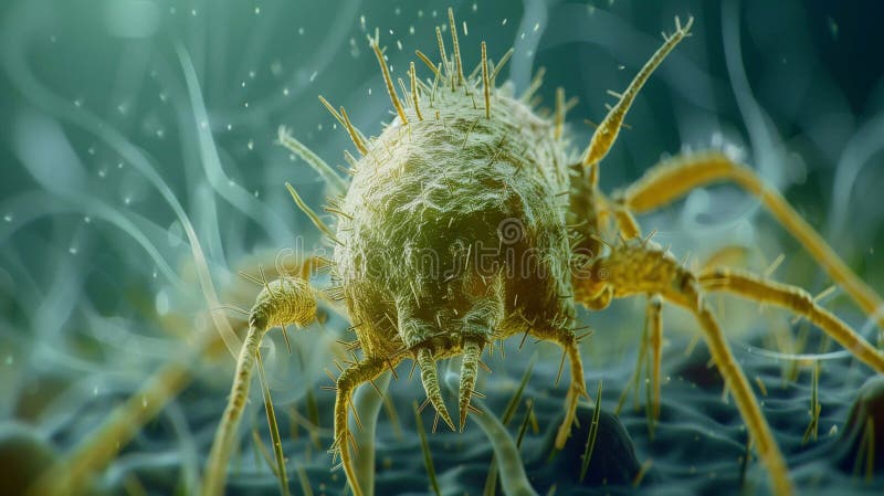 This Illustration Depicts the Microscopic Agents Associated with ...