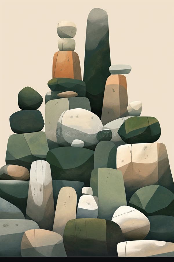 Jagged Stones Stock Illustrations – 108 Jagged Stones Stock ...