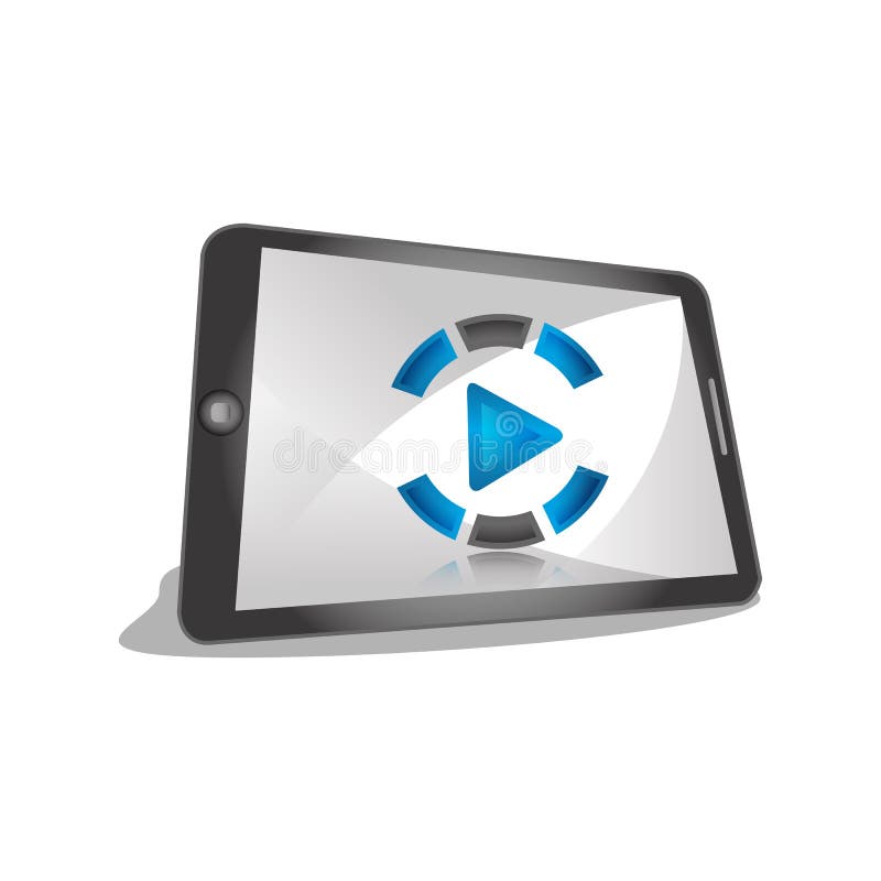 Click Play Logo Design Vector Template, Icon Play Logo Concepts Stock ...