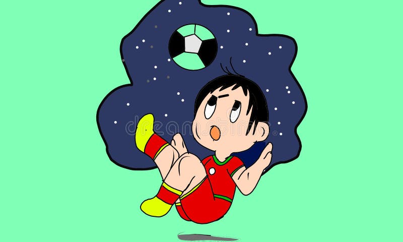 Illustration Design with European Cup Theme Stock Illustration ...