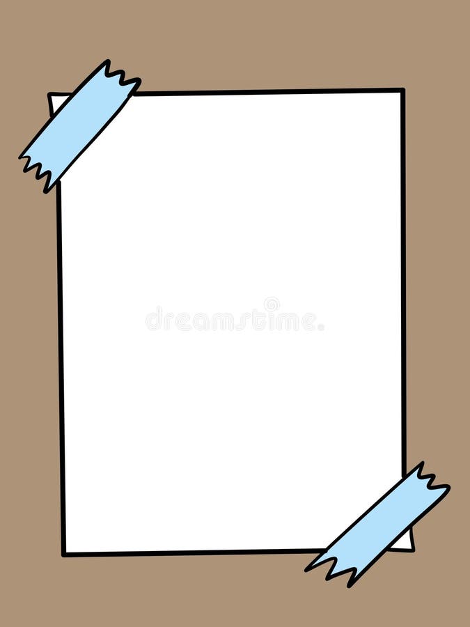 Illustration Design of Paper Scroll Stock Illustration - Illustration ...