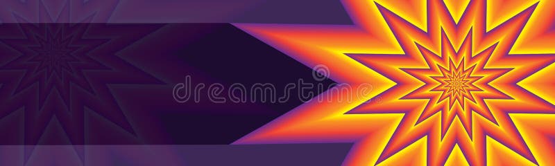 Ray Star Bright Banner Templater Writing Effect Stock Vector ...