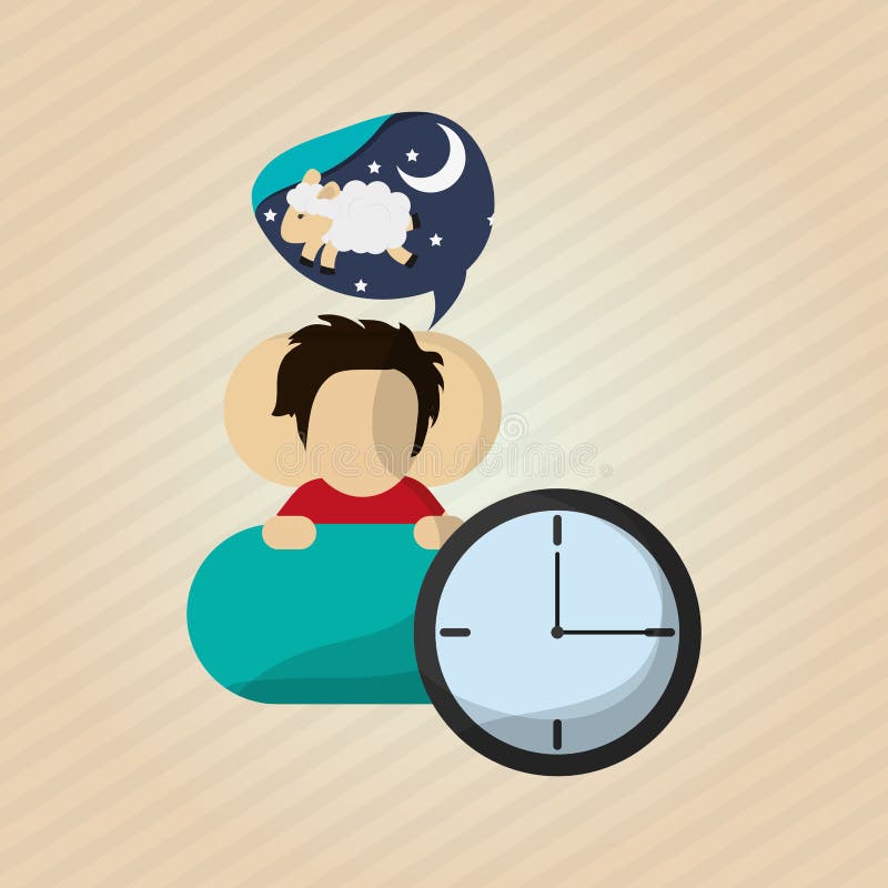 Illustration Design of Resting, Editable Vecctor Stock Vector ...