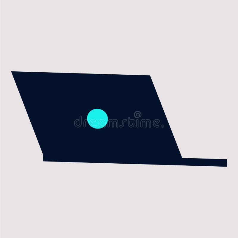 Illustration Design of Simple Laptop Icons Stock Vector - Illustration ...