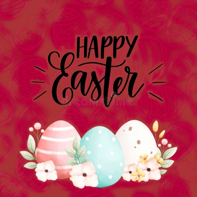 Amazing and Classy Easter Backgrounds and Cards Stock Illustration ...
