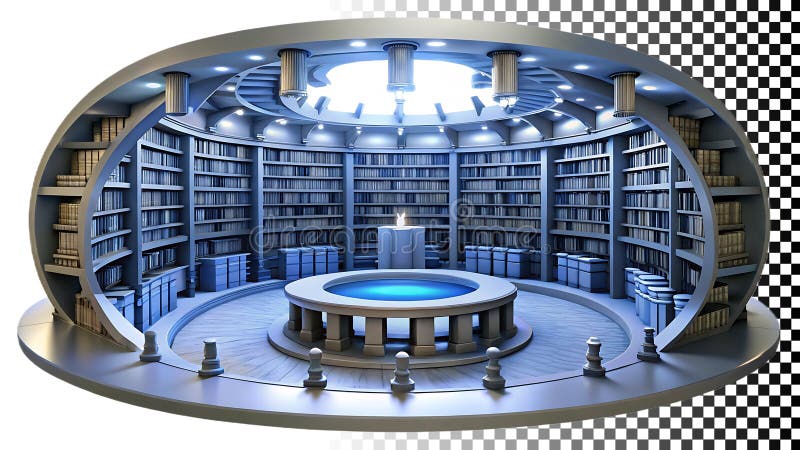 Library Archive Room Interior, Knowledge Wisdom Learning, Historical ...