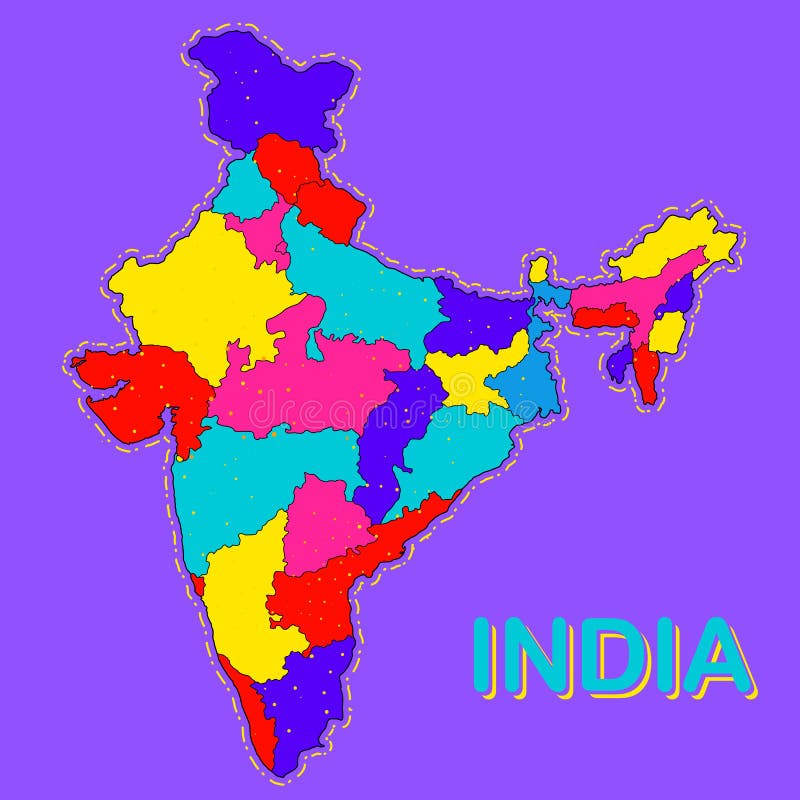 Large Regions Map Of India India Asia Mapsland Maps Of The World Images