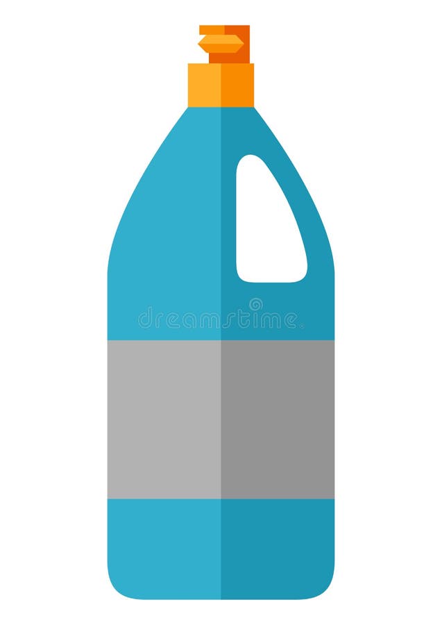 Illustration of Detergent. Housekeeping Cleaning Item. Image for ...
