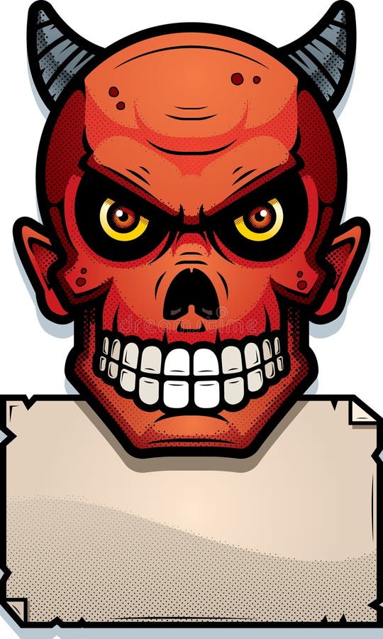 Devil Sign Illustration stock vector. Illustration of clipart - 115815627