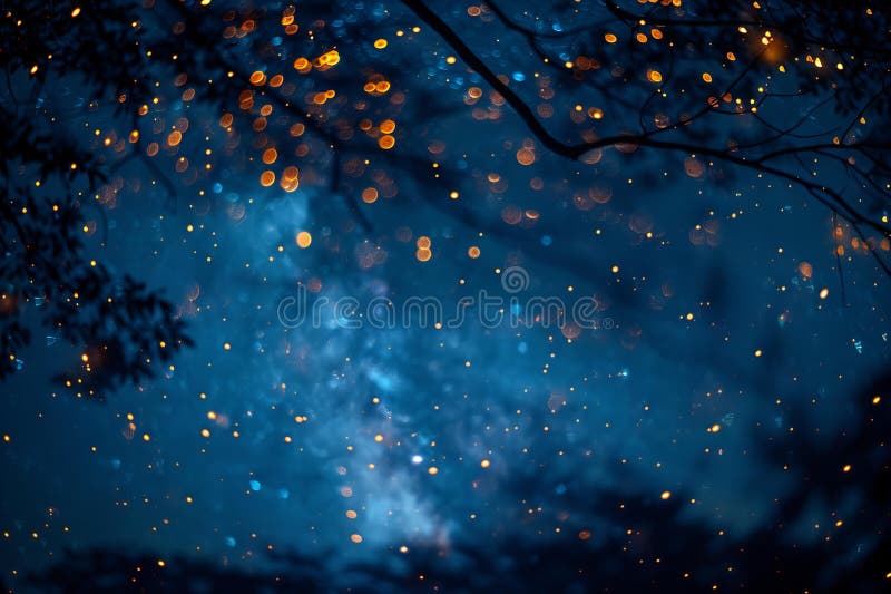 Digital Artwork of the Starry Night Sky with Some Stars, High Quality ...