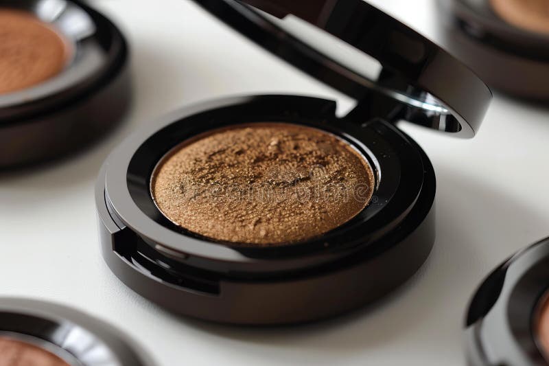 Digital Image of the Compact Compact in Olive Rust on White Background ...