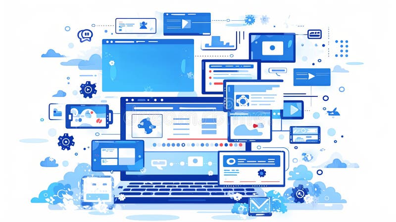 Digital Content Network with Connected Devices and Multimedia Displays ...