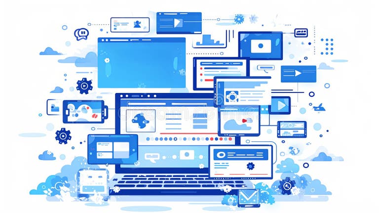 Digital Content Network with Connected Devices and Multimedia Displays ...