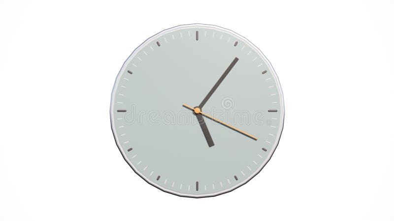 Illustration of a Digital Table Clock Which is a Time Display Stock ...