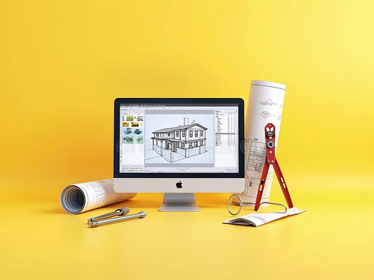 Illustration of Digital and Traditional Design Concepts Stock ...