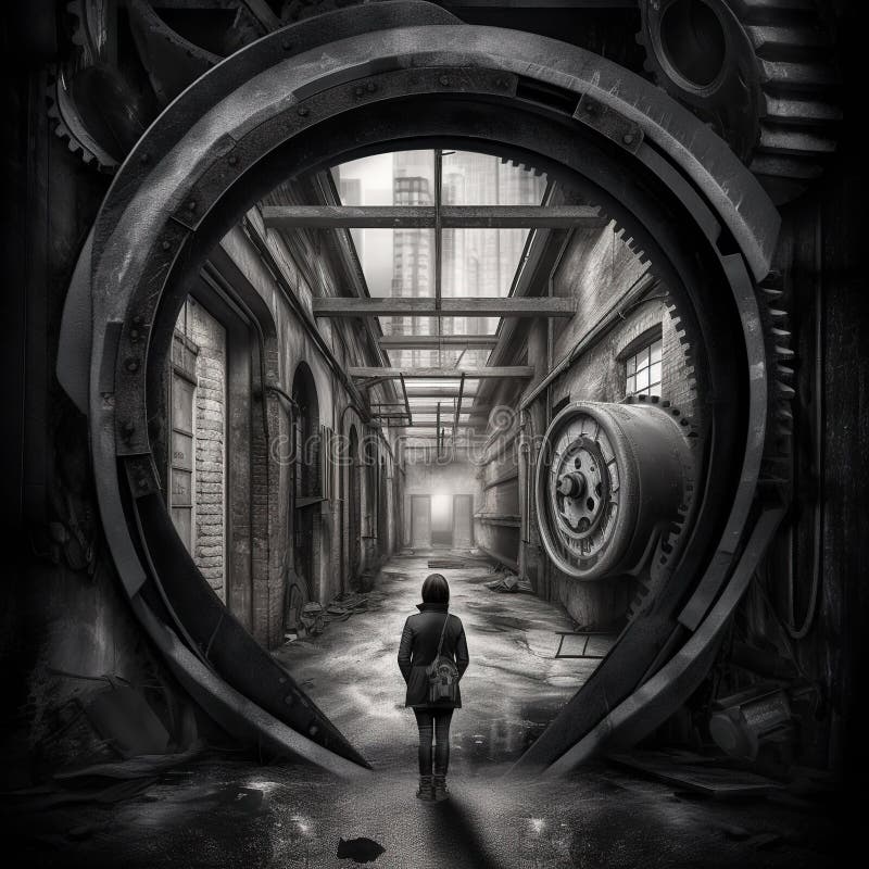 Illustration of Dimensional Dystopia Stock Illustration - Illustration ...