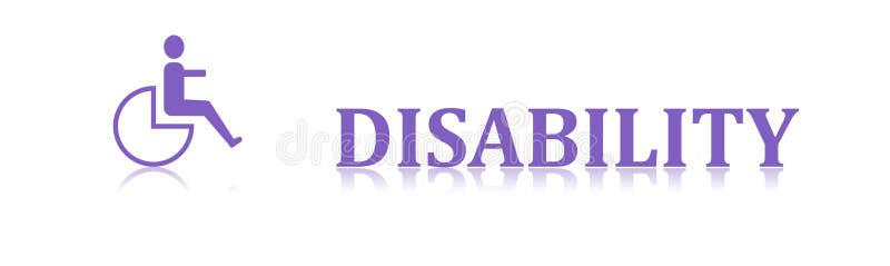 Concept of disability stock illustration. Illustration of human - 262075411