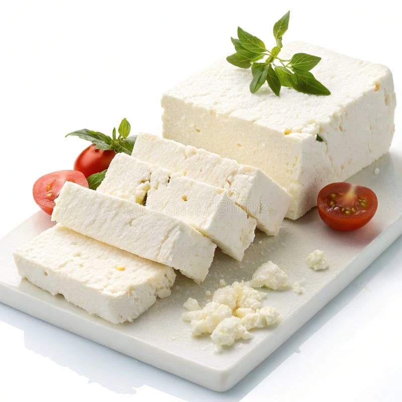 Feta Cheese Display stock illustration. Illustration of healthyrecipes ...