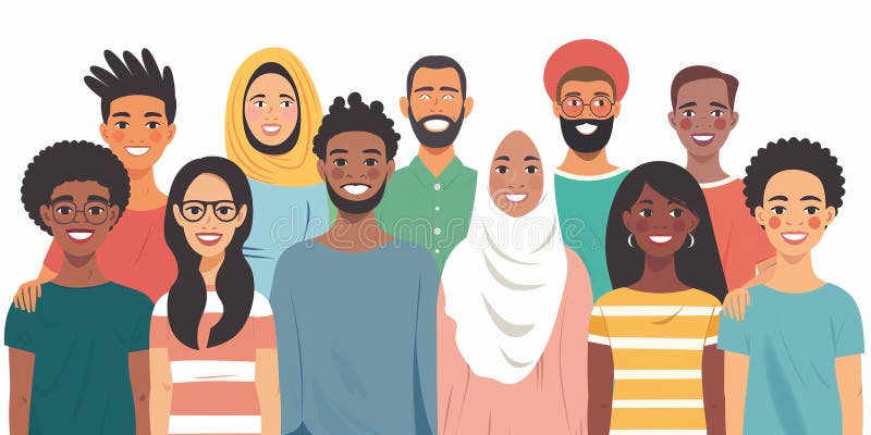 Diversity and Unity Concept with Group Ofpeople of Different Ethnicity ...