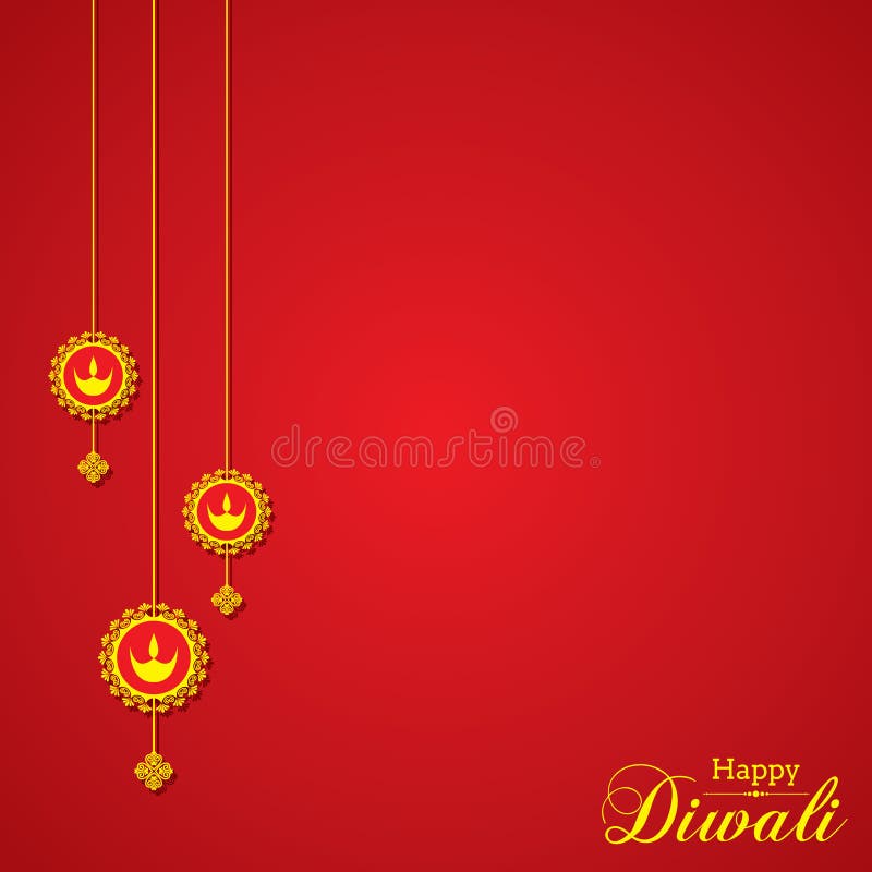 Diwali Utsav Greeting or Poster Card Stock Vector - Illustration of ...