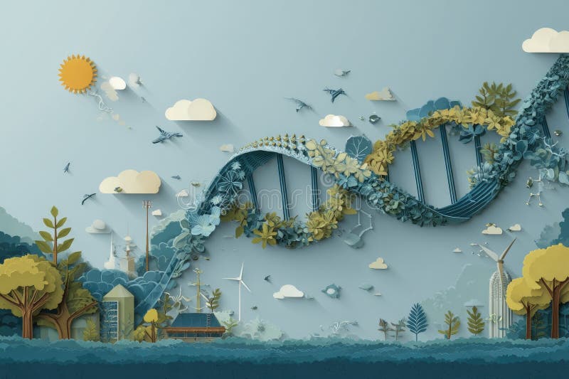 Genomics Themeillustration Stock Illustrations – 4 Genomics ...