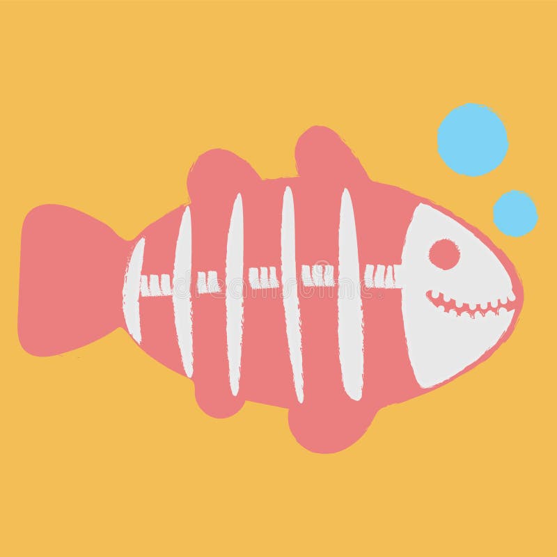 Illustration Drawing Style of Fish Stock Vector - Illustration of ...