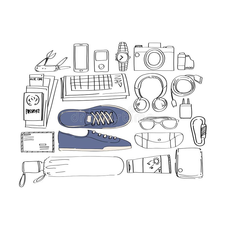 Adventurer Pack Stock Illustrations – 112 Adventurer Pack Stock ...