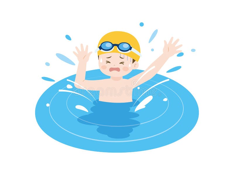Drowning pool stock vector. Illustration of struggle - 189043637