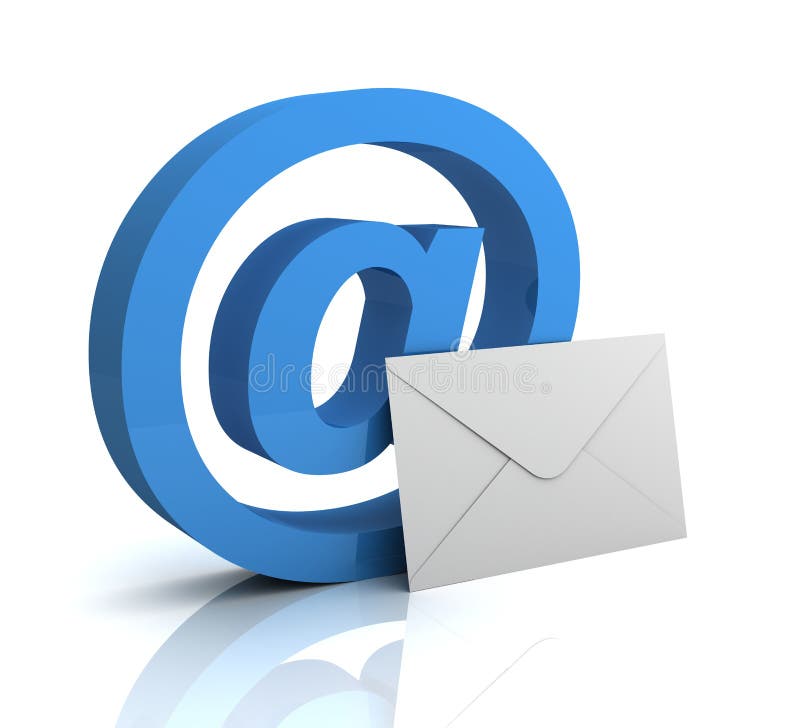 Illustration Du Concept 3d De Symbole D'email Illustration Stock ...