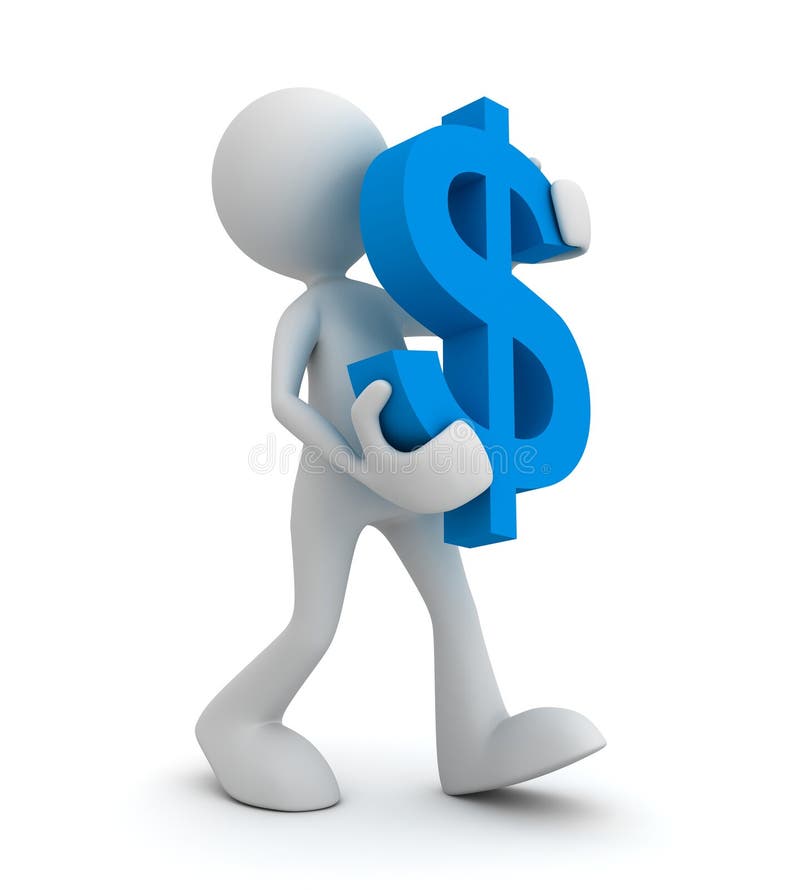 Illustration Du Concept 3d De Symbole Dollar Illustration Stock ...