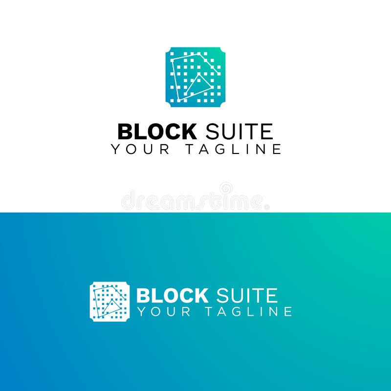 Illustration Du Logo De La Suite Bloc Illustration de Vecteur ...