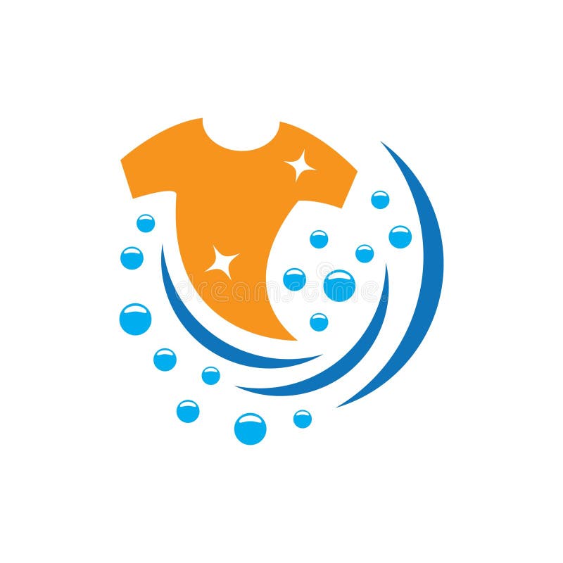 Illustration Du Logo De Lessive Illustration de Vecteur - Illustration ...