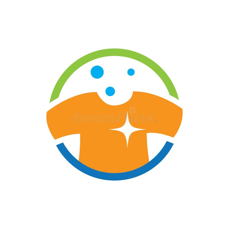 Illustration Du Logo De Lessive Illustration de Vecteur - Illustration ...