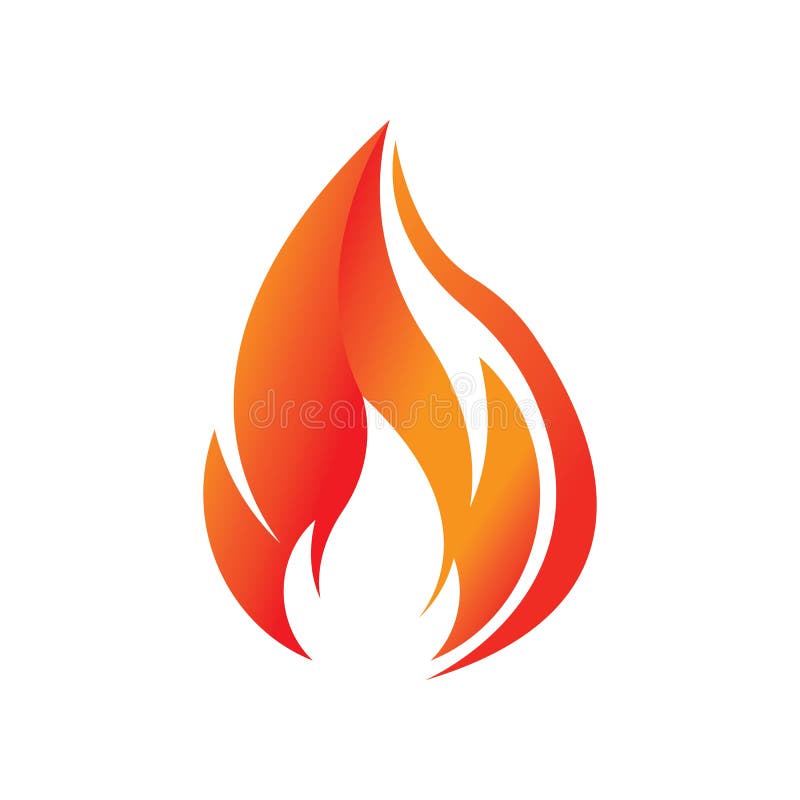 Illustration Du Logo Incendie Et Symbole D'incendie Illustration de ...