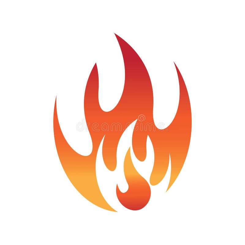 Illustration Du Logo Incendie Et Symbole D'incendie Illustration de ...
