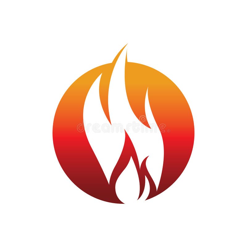 Illustration Du Logo Incendie Et Symbole D'incendie Illustration de ...