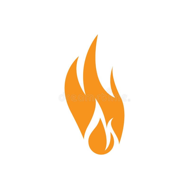 Illustration Du Logo Incendie Et Symbole D'incendie Illustration de ...