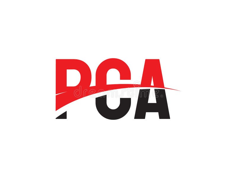 Illustration Du Logo Initial De La Lettre Pca Illustration de Vecteur ...